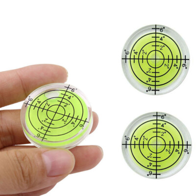 3pcs 32mm Precision Bubble Level Degree Mark Surface Circular Measuring ...