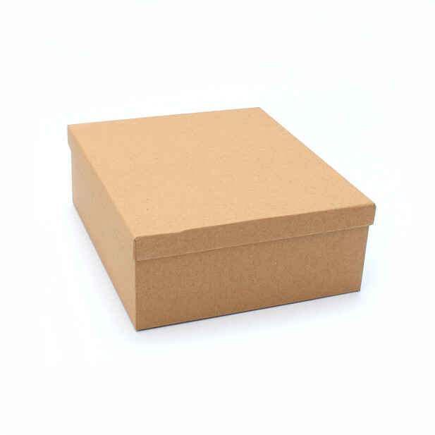 Pack of 12 Natural Brown Card Gift Jewellery Boxes Black Insert ...