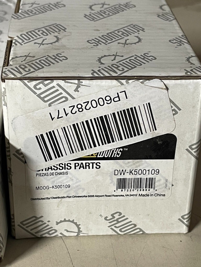 K500109 DriveWorks Suspension Ball Joint ; for REAR UPPER w/ 17" wheels ...