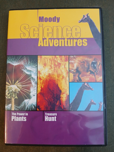 THE POWER IN PLANTS & TREASURE HUNT- DVD - MOODY SCIENCE ADVENTURES GUC ...