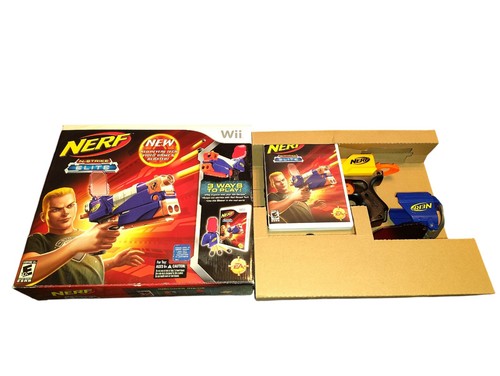 Nerf N-Strike Elite Nintendo Wii Game W/ Switch Shot EX-3 Gun ...