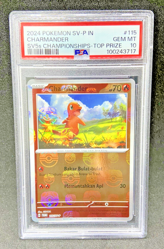 2024 POKEMON INDONESIAN SV-P PROMO CHARMANDER MONTHLY PROMO-MASTER BALL ...
