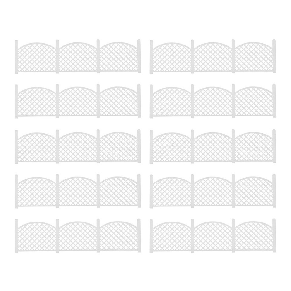 10 Pcs Landscape Decor Mini Fence Ornament Decorative for Dollhouse ...