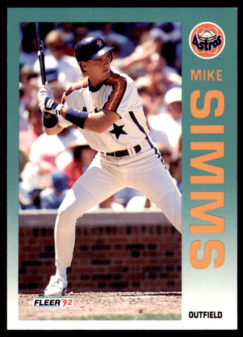 1992 Fleer Mike Simms Baseball Cards #445 | eBay