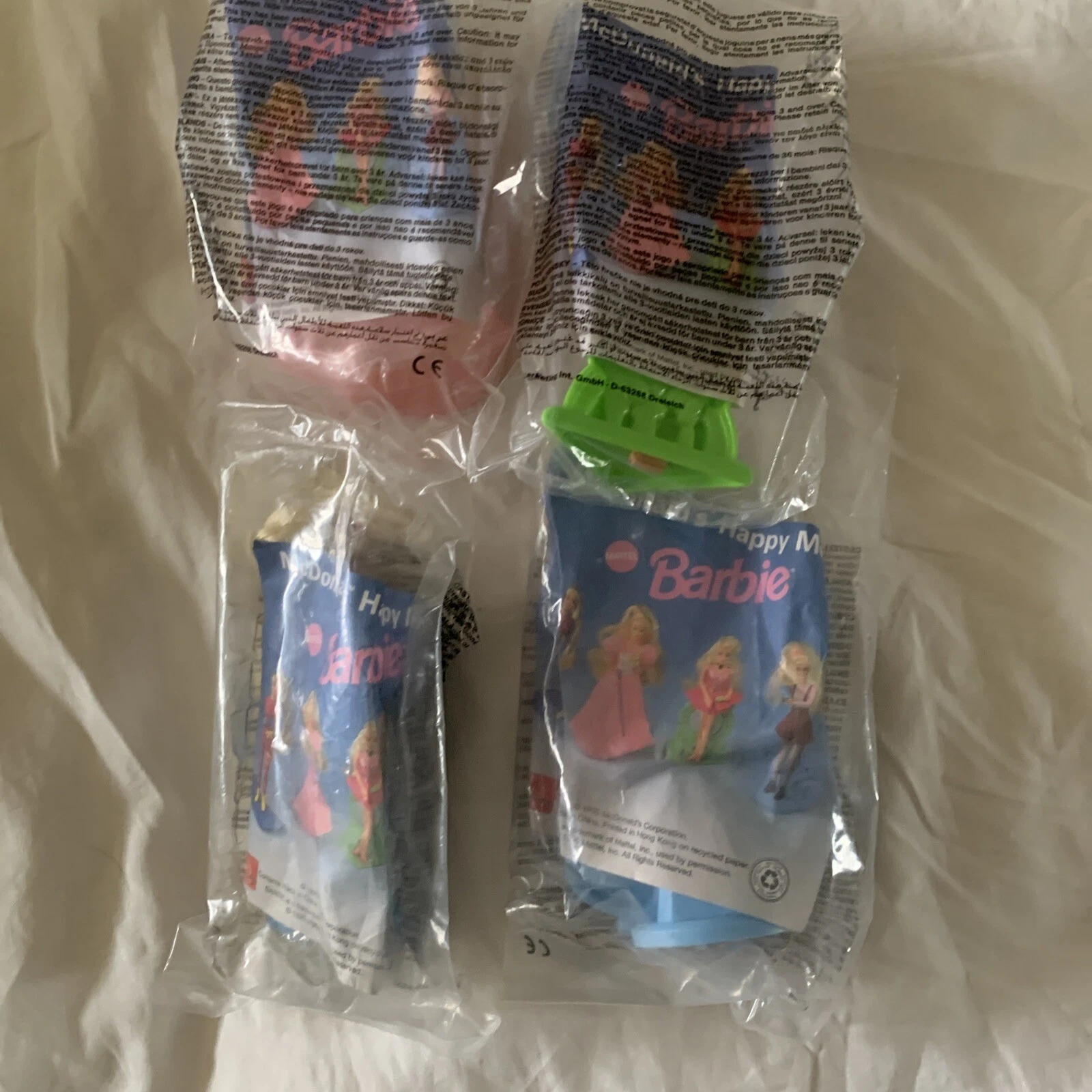 Купить Ибей 1995 Mcdonalds Mattel Barbie Happy Meal England Complete