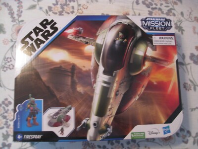 STAR WARS MISSION FLEET BOBA FETT FIRESPRAY | eBay