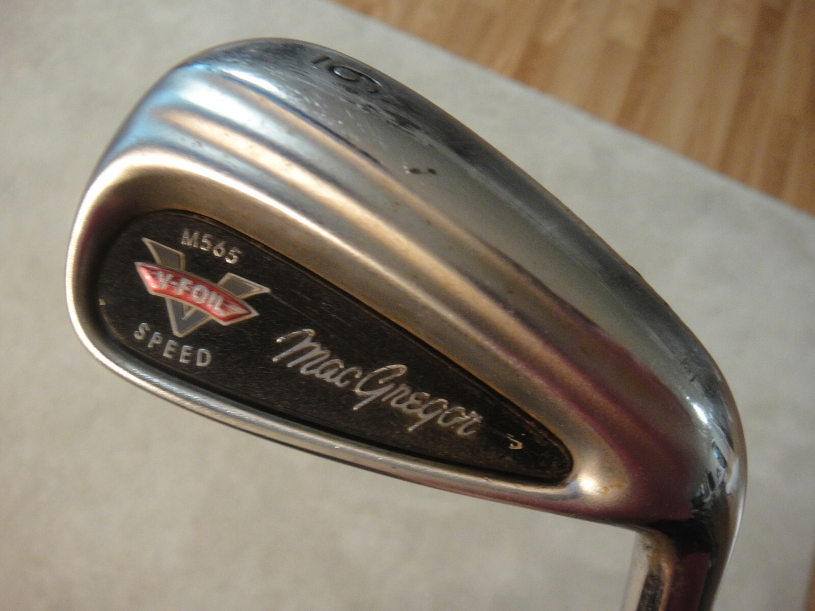 Macgregor M565 Speed V-Foil single 6 iron Rifle Flighted Lite 5.5 Steel ...