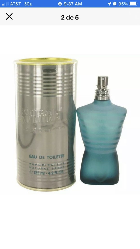 JEAN PAUL GAULTIER LE MALE PERFUME EDT 125 ML 4.2 OZ SPRAY JPG MEN NEW ...