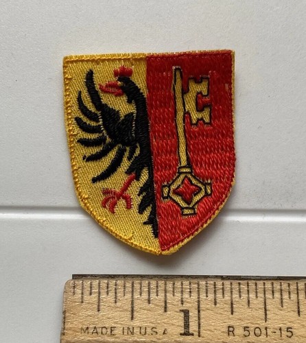 Geneve Geneva Switzerland Swiss Canton Coat of Arms Eagle Key Small ...