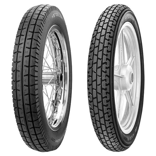 TYRE PAIR METZELER 4.00-18 64P BLOCK K + 3.25-19 54P BLOCK C | eBay ...