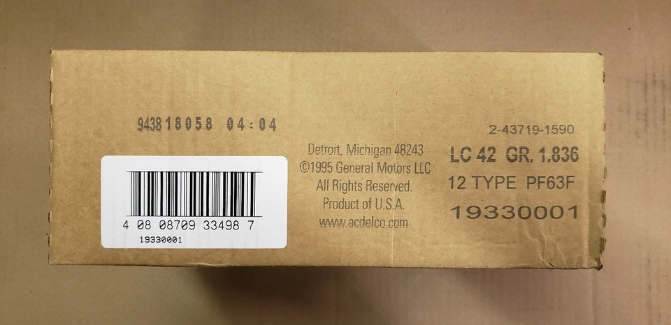 Engine Oil Filter-Durapack - Pack of 12 ACDELCO PRO PF63F | eBay