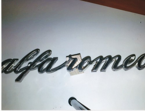 100 REPLICA WRITTEN ALPHA ROMEO ALPHAROMEO CAR BADGE COAT OF ARMS LOGO ...