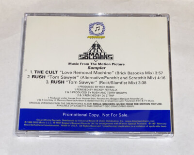 Small Soldiers Music From The Motion Picture Sampler 3 Track Promo CD ...