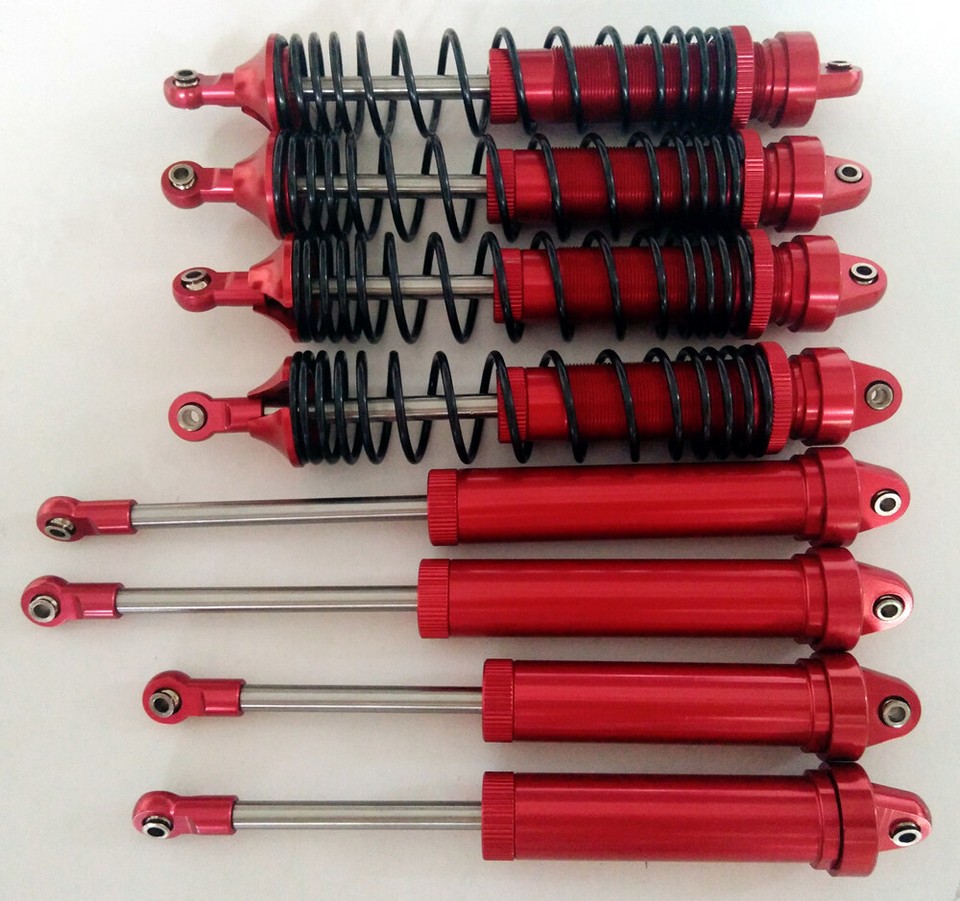 All-Aluminum Front & Rear GTR Shocks Fit Traxxas UDR Unlimited Desert ...