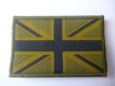 LARGE BRITISH ARMY OSPREY /UBACS UNION FLAG SUBDUED PATCH HOOK AND ...