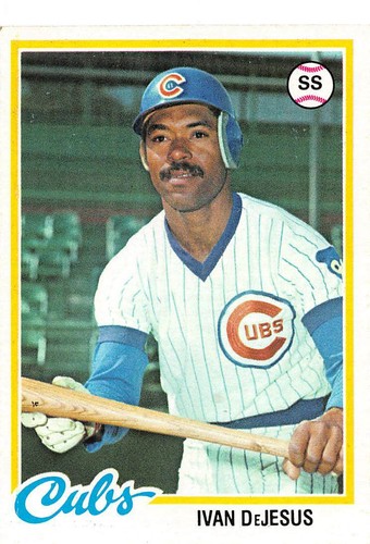 1978 Topps #152 Ivan Dejesus Chicago Cubs 🔥⚾🔥 | eBay