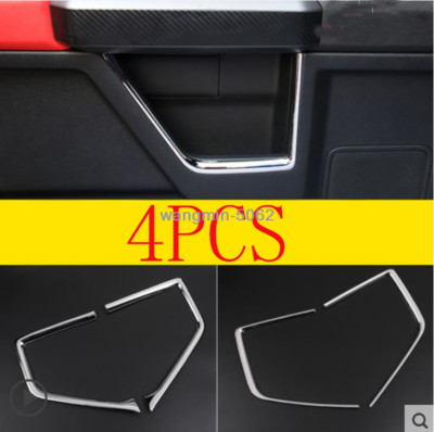 For Ford F150 2015-18 ABS Chrome Car Interior Door Grab Handle Cover ...