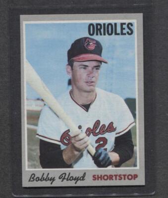 1970 Topps #101 Bobby Floyd (Orioles) NM (Flat Rate Ship) | eBay