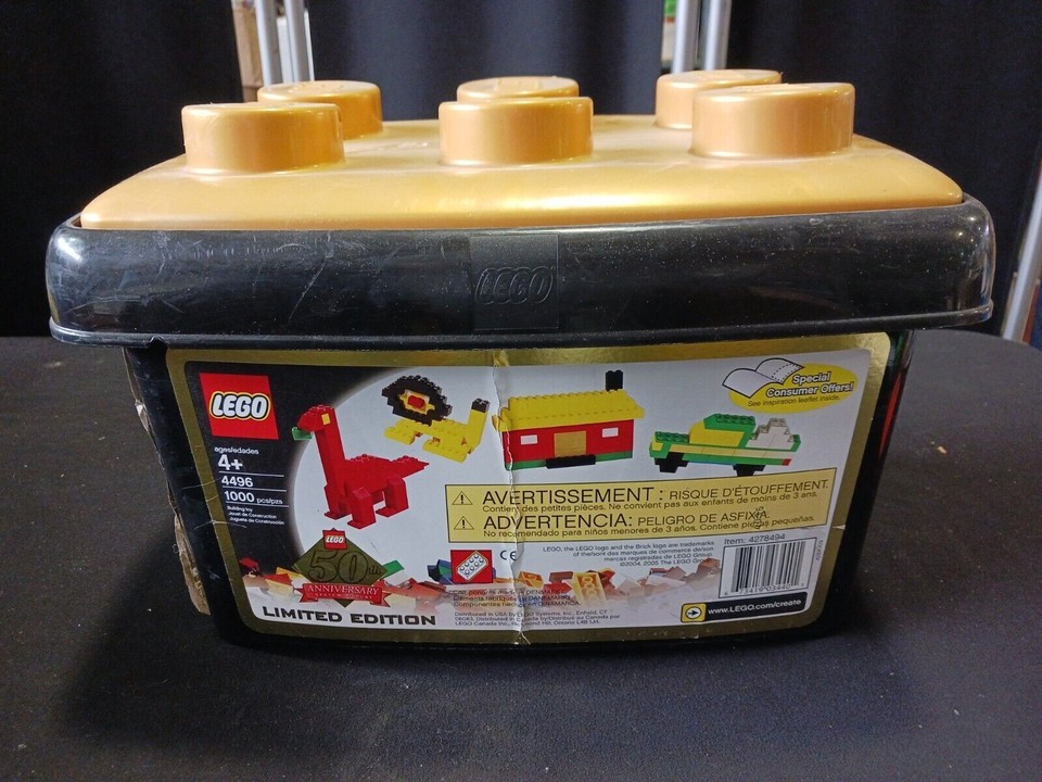 50th Anniversary Limited Edition Lego Box With Assorted Lego Pieces | eBay