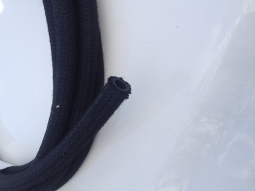 7mm Gas Fuel Hose FI Hose Cloth-Wrapped OEM German VW Bug Bus per foot ...