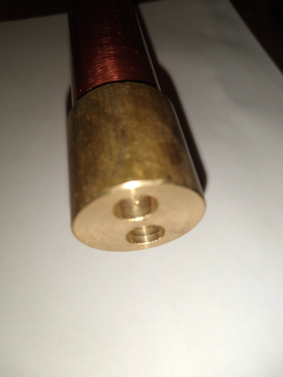 Brass Manifold 8 mm 2Port Microbore Endfeed Copper Solder Heating ...