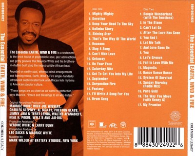 EARTH, WIND & FIRE - ESSENTIAL EARTH, WIND & FIRE [BONUS TRACK] NEW CD ...