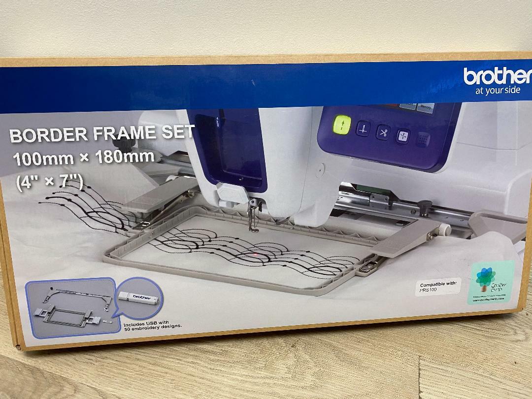 Brother Continuous Border Frame Set Clamp Hoop 4x7 for Persona PRS100 ...