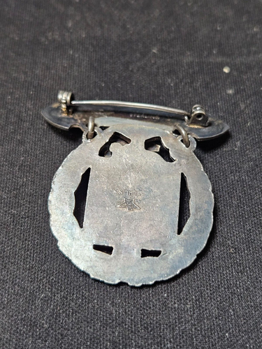 Vintage WWII Sterling Silver USMC Marine Corps Expert Marksmanship ...