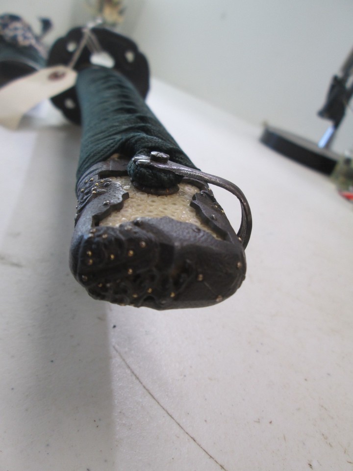 OLD TACHI JAPANESE SAMURAI SWORD & SCABBARD MATCHING MOUNTS over 300 ...