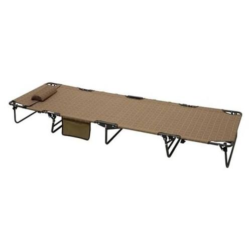 Portable Folding Camping Cot High Off Ground, Outdoor Sleeping Cots Xl ...