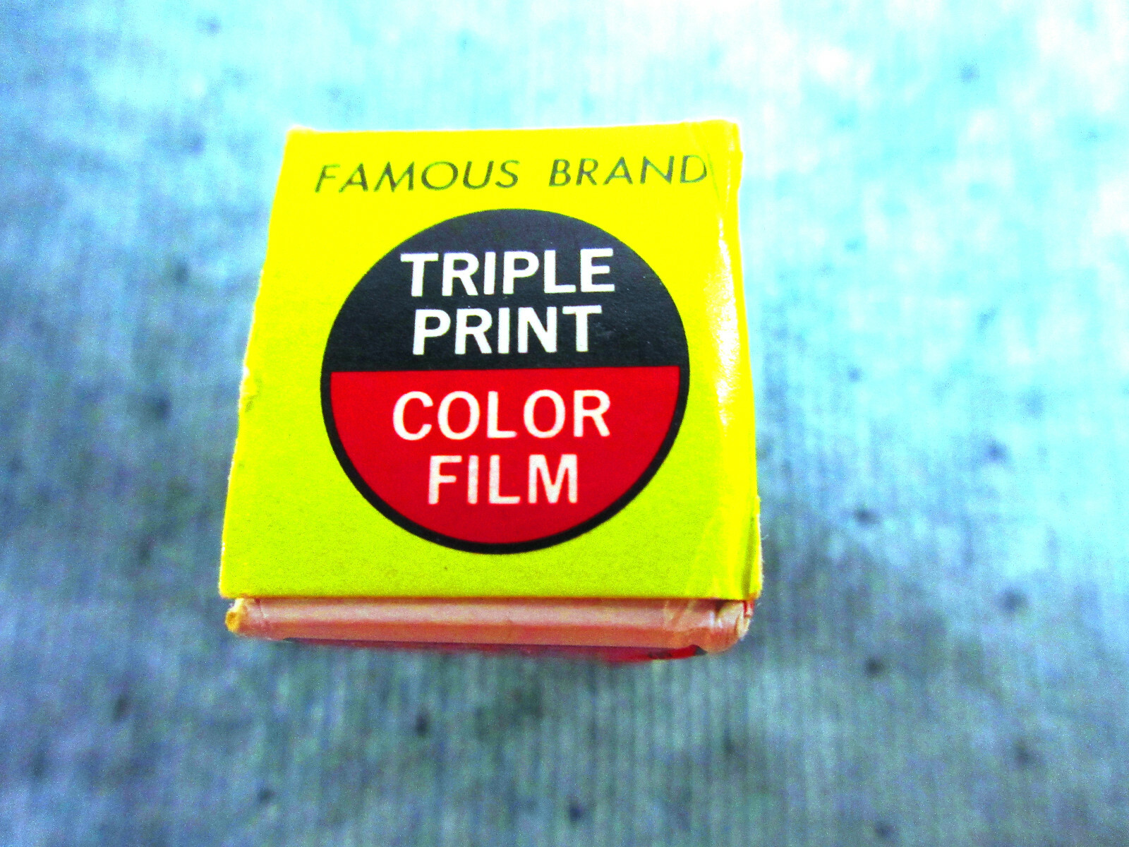 Vintage Expired 1972 Famous Brand Triple Print Color Film 127 England ...