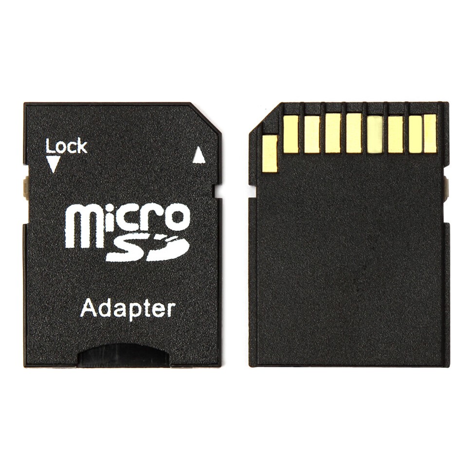 10x Micro SD Adapter TransFlash TF To SD SDHC Memory Card Adapter ...
