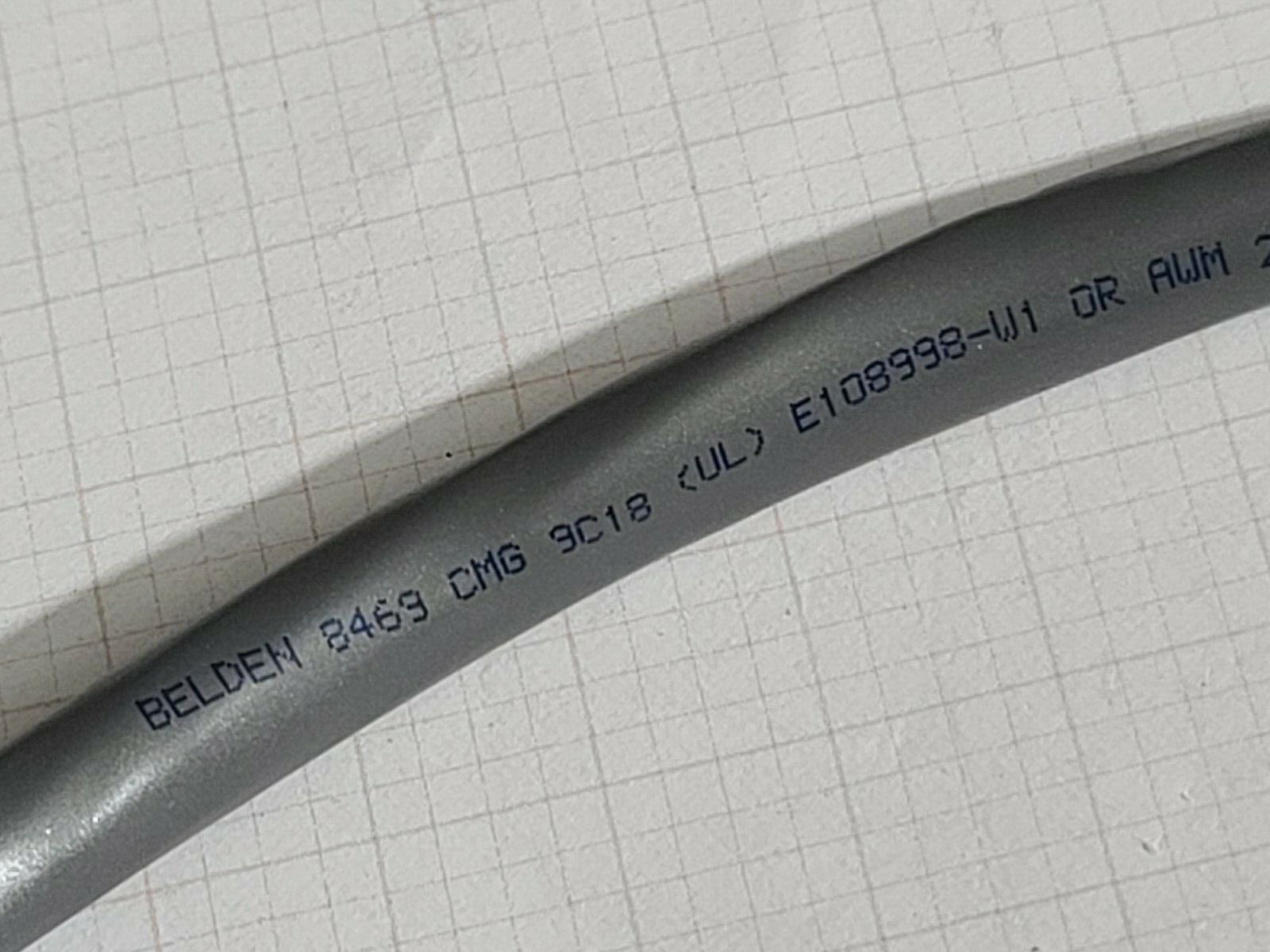 20 FT Belden 8469 Multi-conductor Cable 9 Wires AWG 18 PVC for sale ...