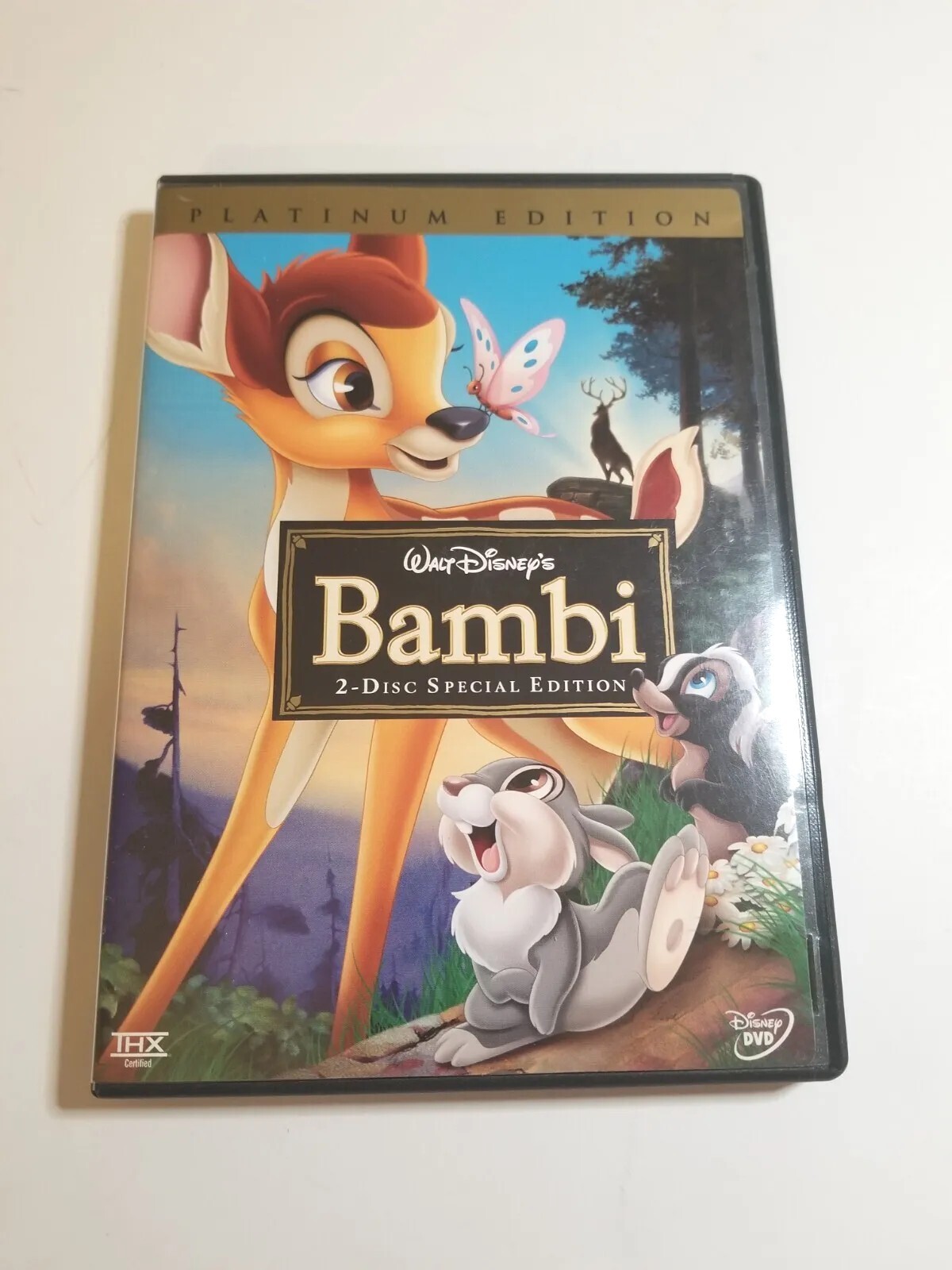 Disney's Bambi (DVD, 2005, 2-Disc Set, Special Edition/Platinum Edition ...