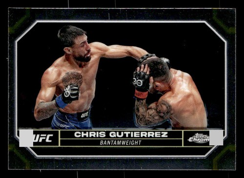 2024 Topps Chrome UFC #44 Chris Gutierrez Card | eBay