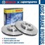 2 x Bosch Front Disc Brake Rotors for Nissan X-TRAIL T30 NT30 PNT30 ...