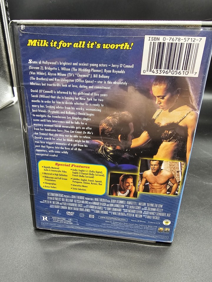 Buying the Cow (DVD) Jerry O'Connell, Ryan Reynolds Sealed 43396056107 ...