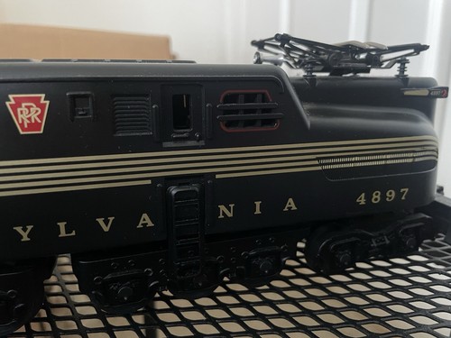 4897 MTH RailKing GG1 Locomotive Brunswick 5-Stripe Lionel O-Gauge ...
