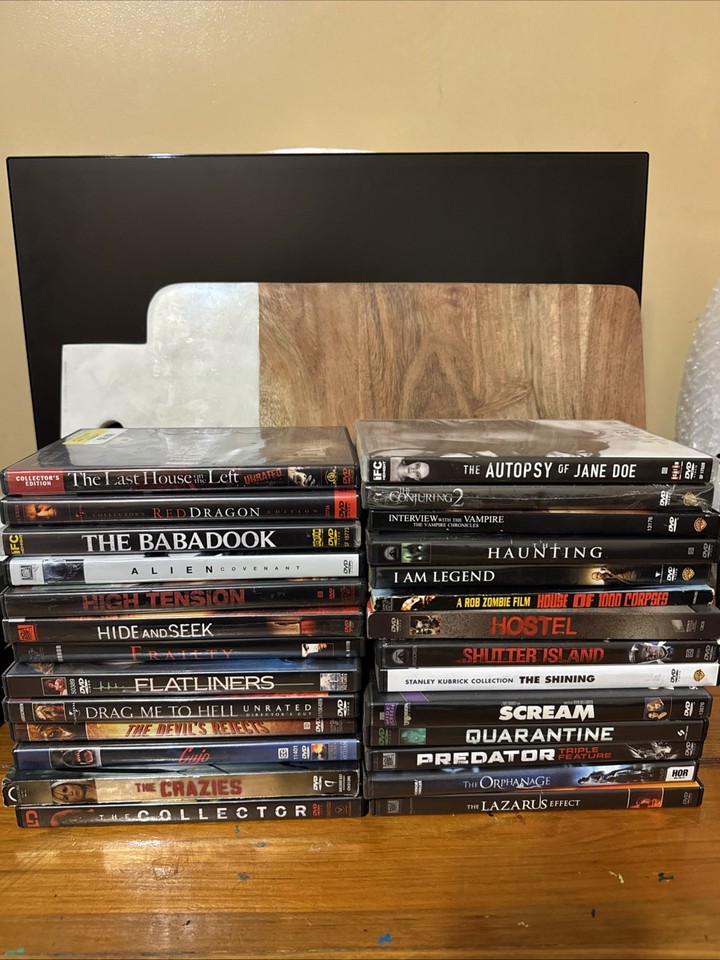 Horror DVD Collection Lot Of 27 | eBay