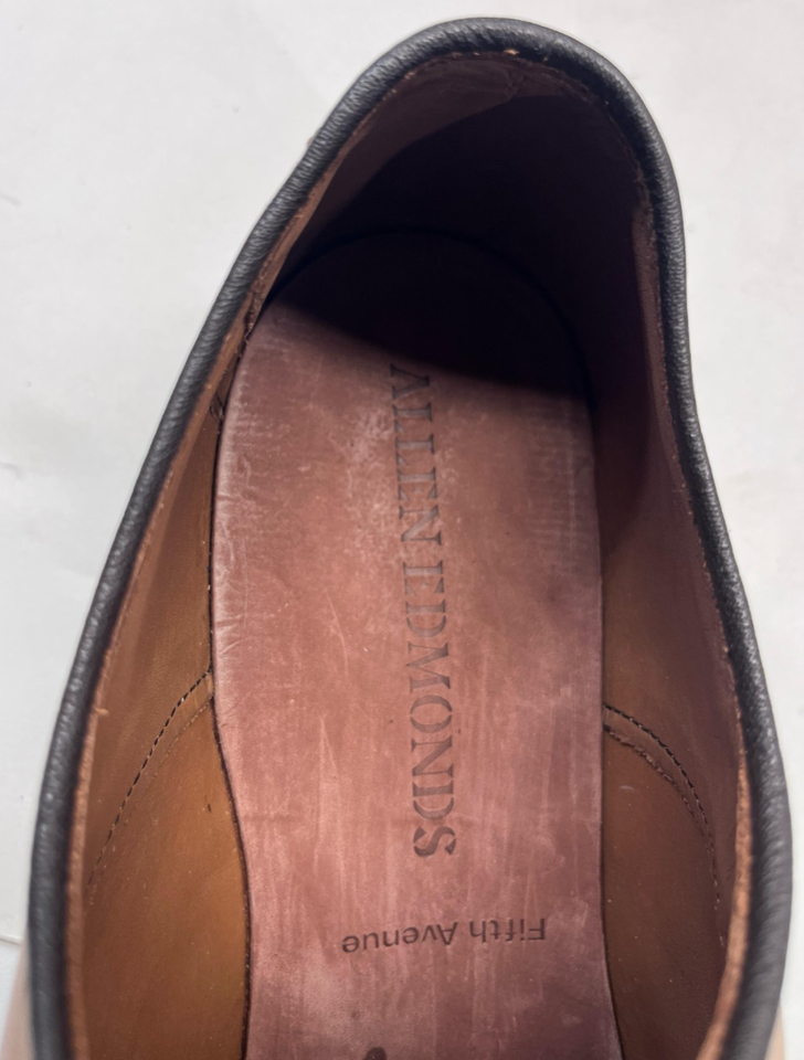 Allen Edmonds Fifth Avenue Mens Shoes Size 11 E Dainite Sole Brown ...