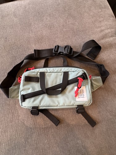 Topo Design Gray Mini Quick Pack Fanny Bag Hip Pack Adjustable Strap ...