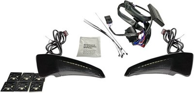 Custom Dynamics Black/Smoke Tour Pak Seat Back Rest LED Lights (CD-TPBR ...