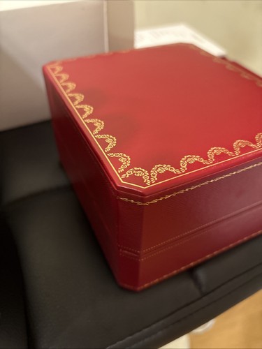 Authentic Cartier Watch Box Case Full Set Guarantee Booklet Certificate ...