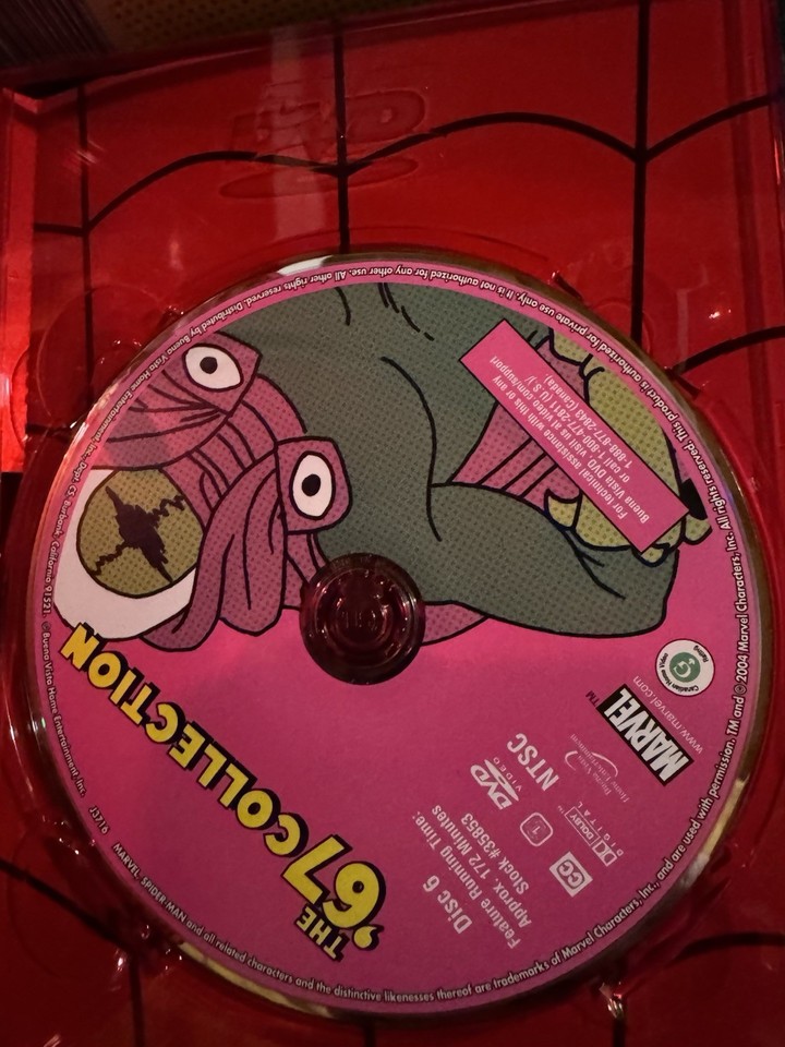 Spider-Man The 67 Collection Six Volume DVD Set Rare OOP | eBay