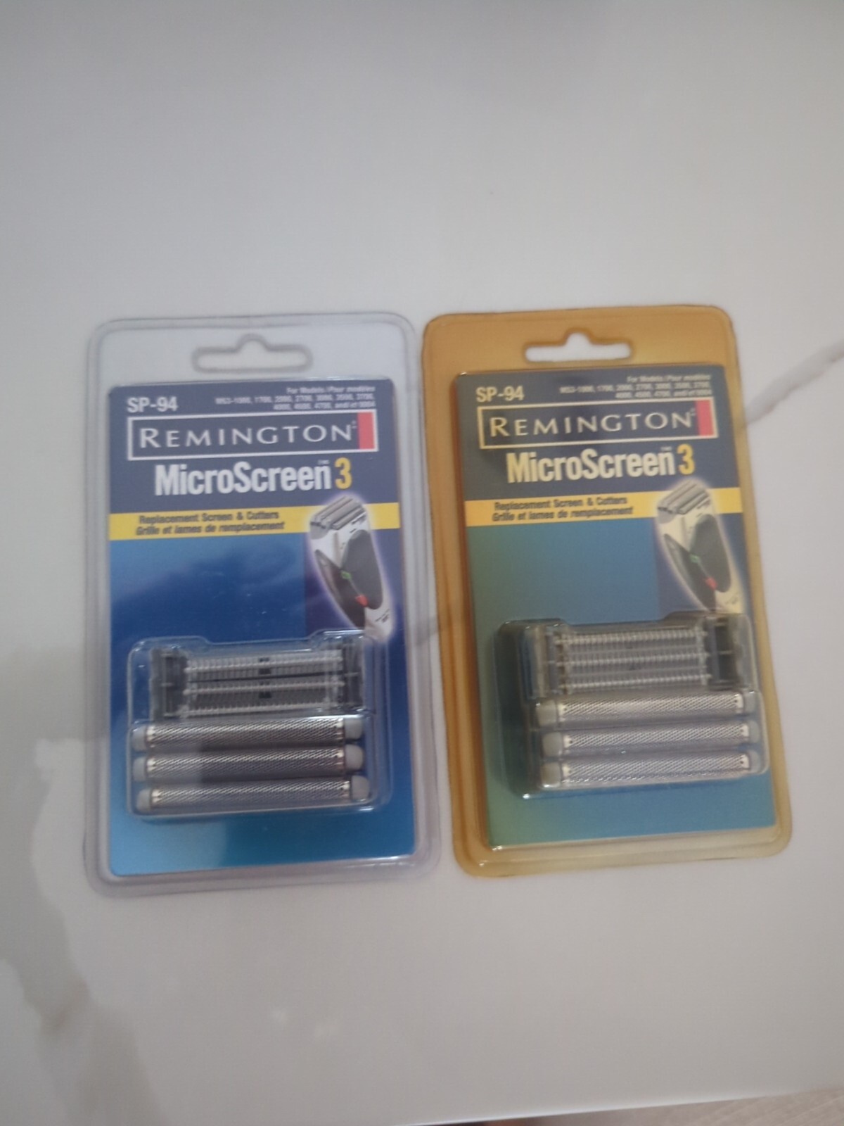 Remington MicroScreen 3 SP-94 Replacement Screen & Cutters 2 PACK NEW ...