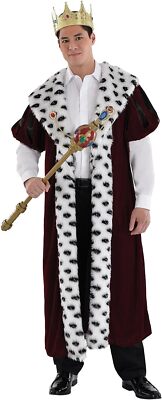 Royal King Robe Suit Yourself Fancy Dress Up Halloween Adult Costume ...