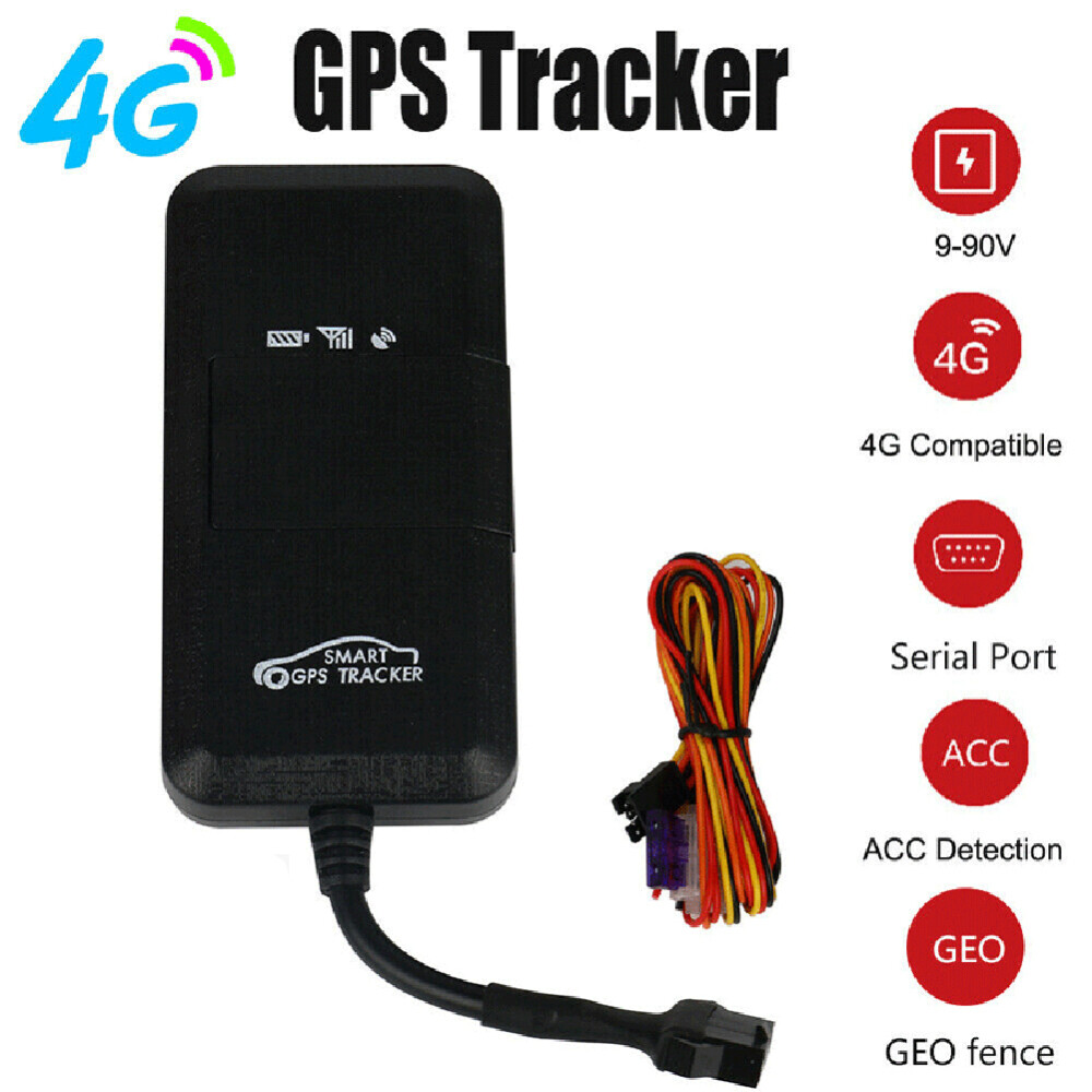 Real-time GPS Tracker 4G Car Vehicle Anti Theft Tracking Device Alarm ...
