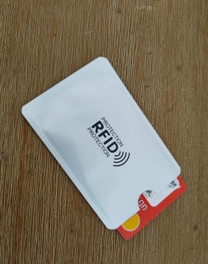 4pcs RFID Blocking Sleeve Credit Debit Card ID Passport Protector Anti ...