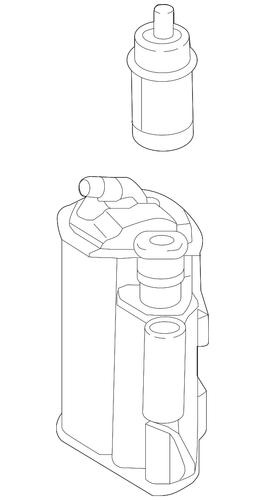 Genuine Mercedes-Benz Vapor Canister 205-470-40-00 | eBay