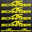 AC SCHNITZER aufkleber sticker decal tuning Auto Car 6 Stücke Pieces | eBay